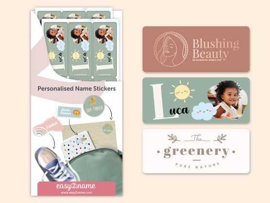 Making & having stickers printed | Easy2Name