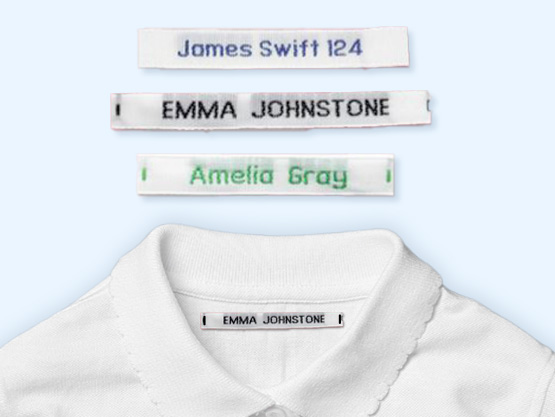 Express Woven Name Tapes | Sew-on Woven Name Labels | Easy2name | Easy2Name