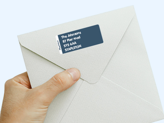 Extra Large Name Stickers | Book Labels | Adress Labels | Easy2Name