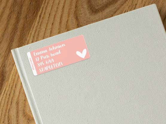 Extra Large Name Stickers | Book Labels | Adress Labels | Easy2Name