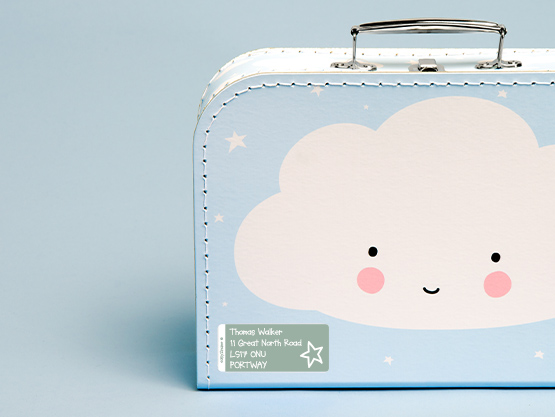 Extra Large Name Stickers | Book Labels | Adress Labels | Easy2Name