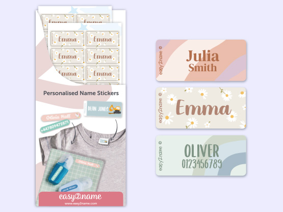 Design Clothingstickers with print – Easy2name | Easy2Name