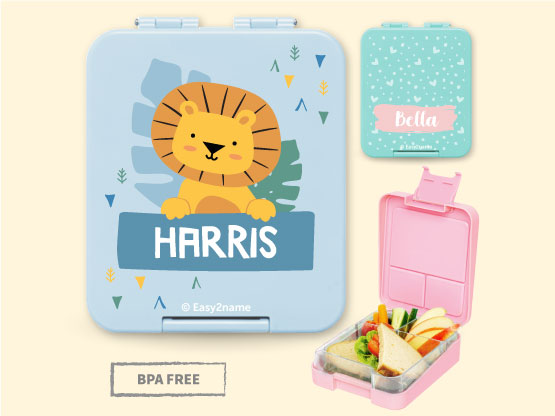 Personalised Lunch Box | Personalised Lunch Boxes | Easy2Name