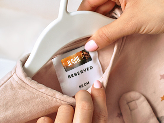 Clothing stickers without ironing | Easy2Name