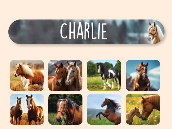 Mini name stickers for small items or school supplies | Easy2Name