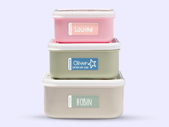Small Stick On Name Labels – Multicolour | Easy2Name