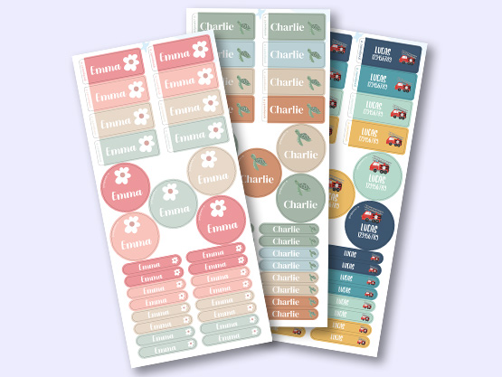 Naamsticker Voordeelset - Goedgemerkt